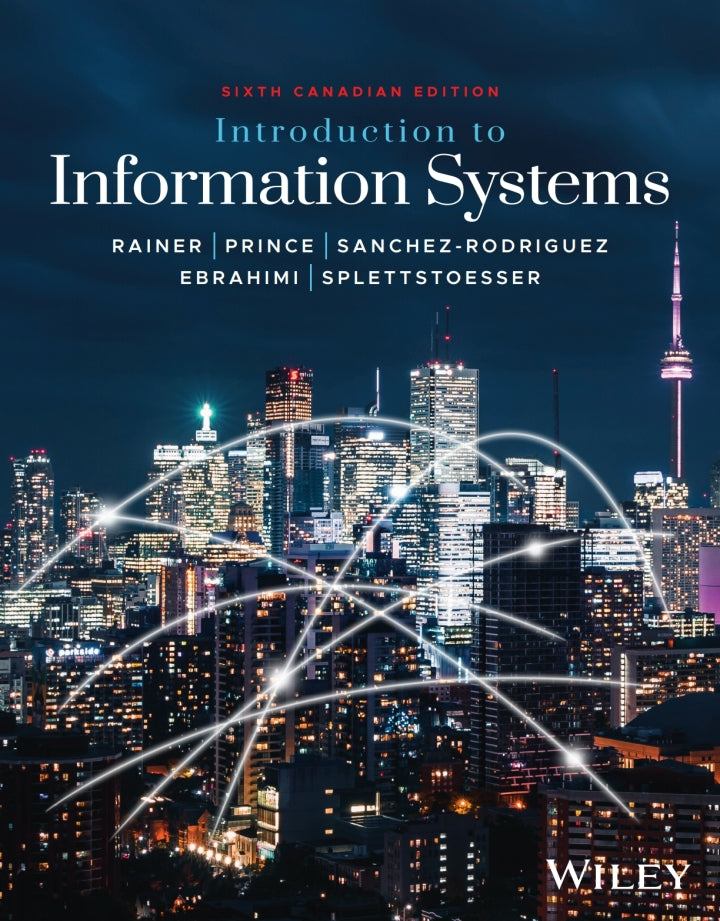 Introduction to Information Systems – Textnet.ca